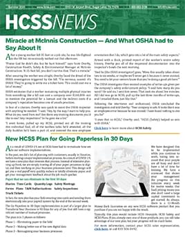 Latest News & Press Coverage - HCSS