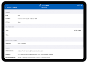 RFI Management Software | HCSS