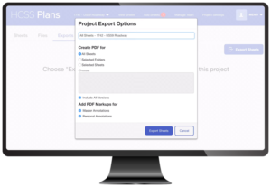 Construction Blueprint App for the Field | HCSS