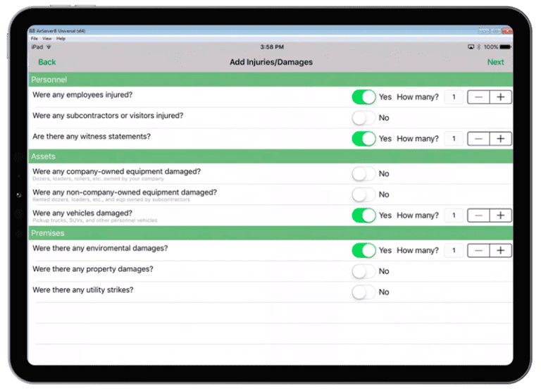 Construction Incidents Reporting Software | HCSS