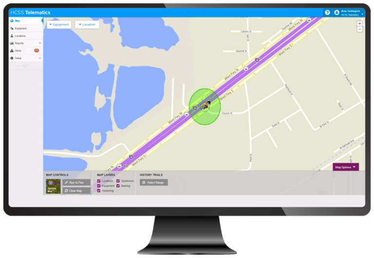 Geofencing Software for Construction Jobsites | HCSS