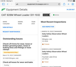 How Equipment QR Codes Streamline Inspections | HCSS