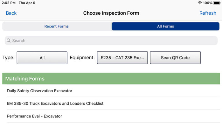 How to Use Equipment Inspection QR Codes | HCSS