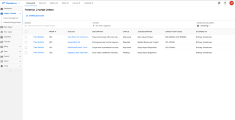 Construction Management Software - HCSS HeavyJob