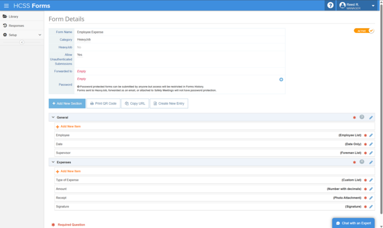 Construction Forms Software | HCSS