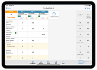 Construction Time Card Software | HCSS