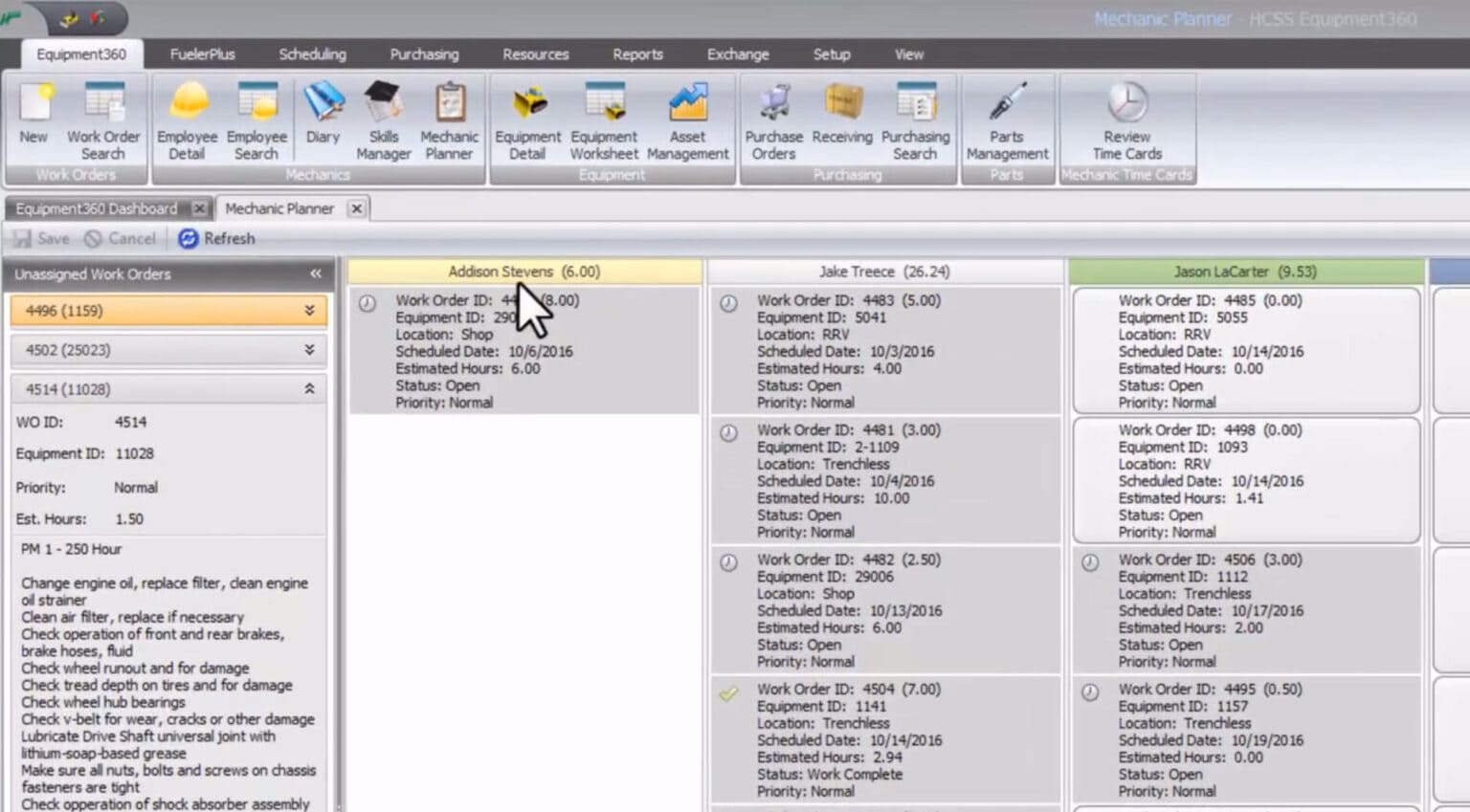 Heavy Equipment Maintenance Software | Equipment360