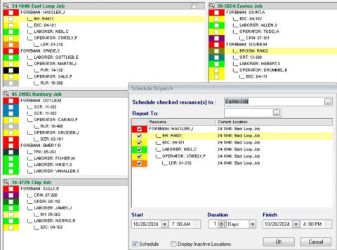 Construction Scheduling & Dispatch Software | HCSS Dispatcher