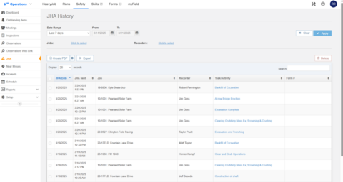 Construction Safety Management Software | HCSS Safety