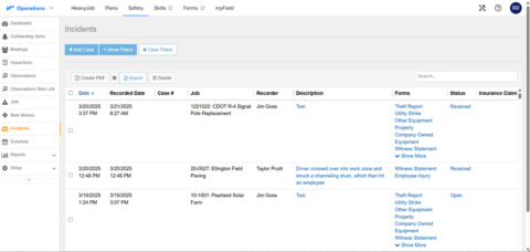 Construction Safety Management Software | HCSS Safety