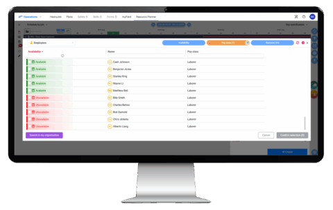 Construction Resource Planning Software | Resource Planner