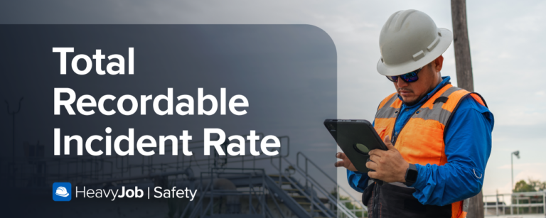 What is Total Recordable Incident Rate (TRIR) in Construction? | HCSS